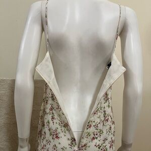 Cinnamon Girl | Dresses | Vtg Y2k Cinnamon Girl White Demure Floral ...